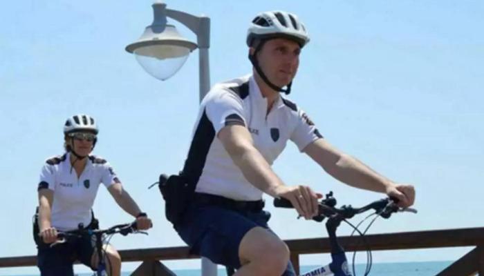 Κατερίνη: Περιπολίες με ποδήλατα ξεκίνησαν οι αστυνομικοί (Εικόνες)